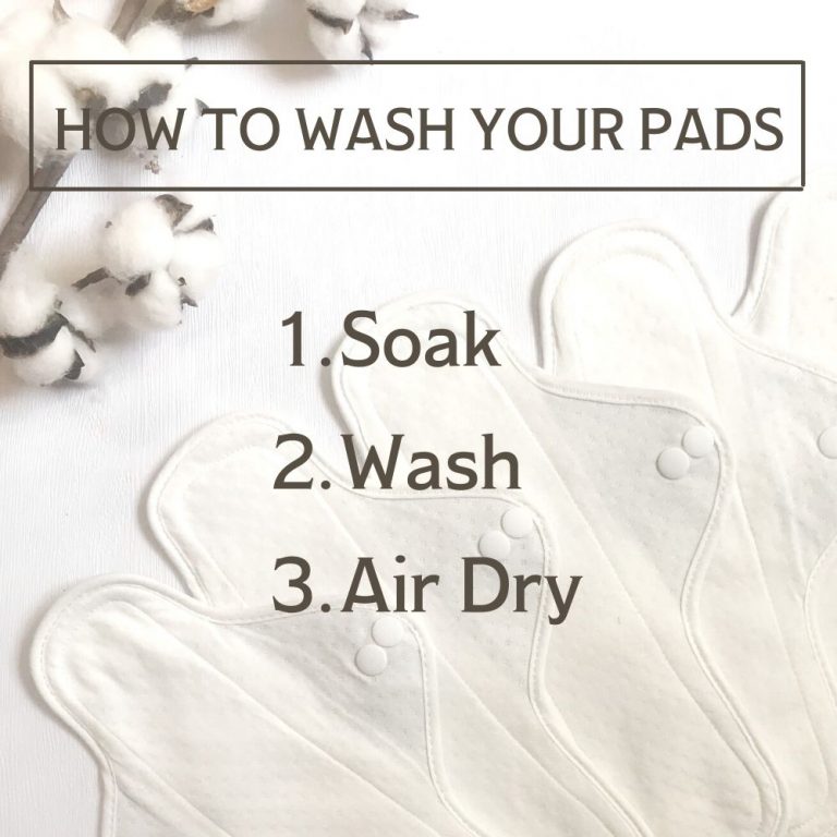 How To Use And Care For Reusable Menstrual Pads Pixie Cup